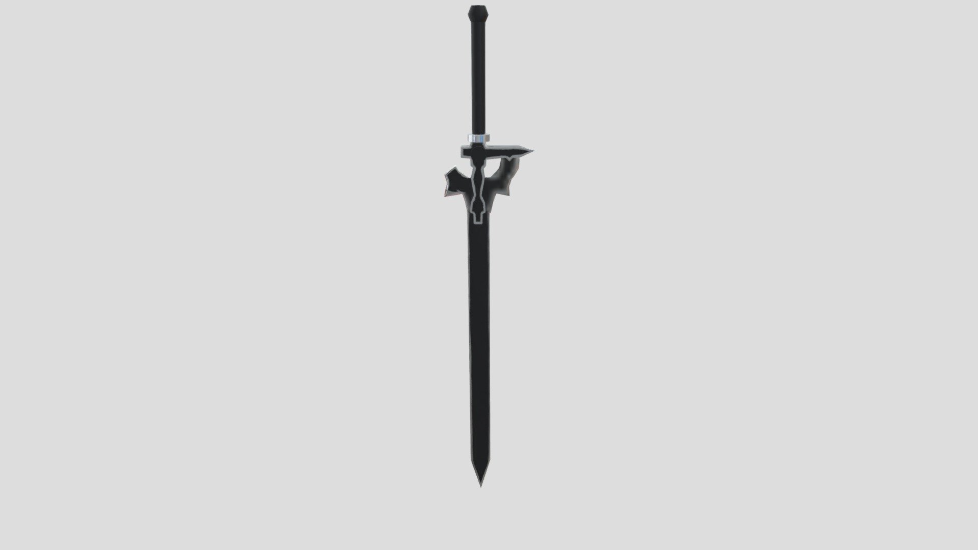 Kirito Sword - 3D model by 21001539 [938f159] - Sketchfab