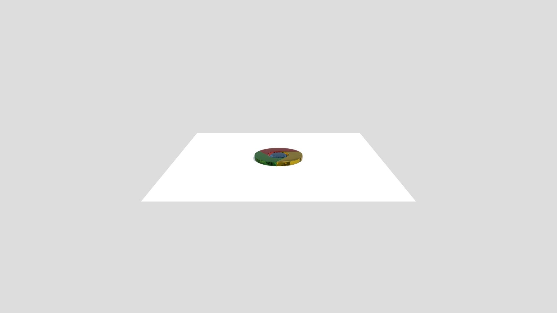 Chrome 3D logo - 3D model by hg9691249617 [938f88d] - Sketchfab