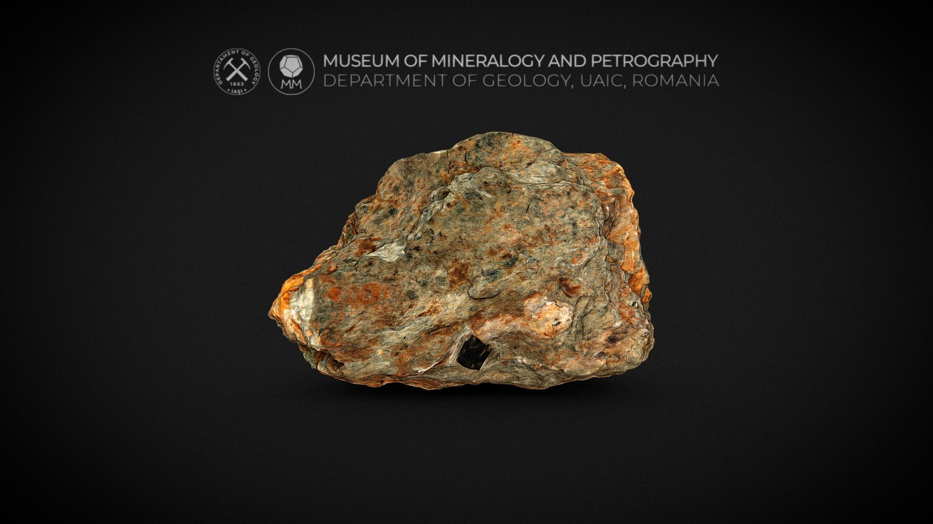 Tourmaline (Schorl) on Mica Schist matrix - 3D model by Museum of ...