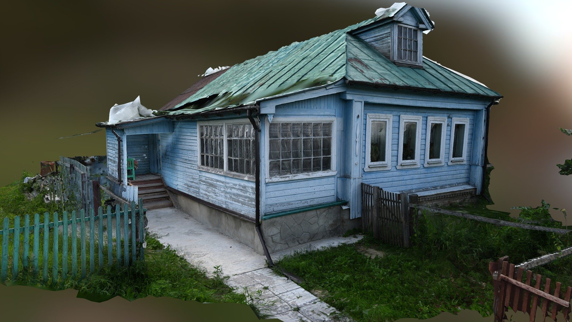 Country House - 3D model by Neo_minigan (@neominigan) [9390d8f] - Sketchfab