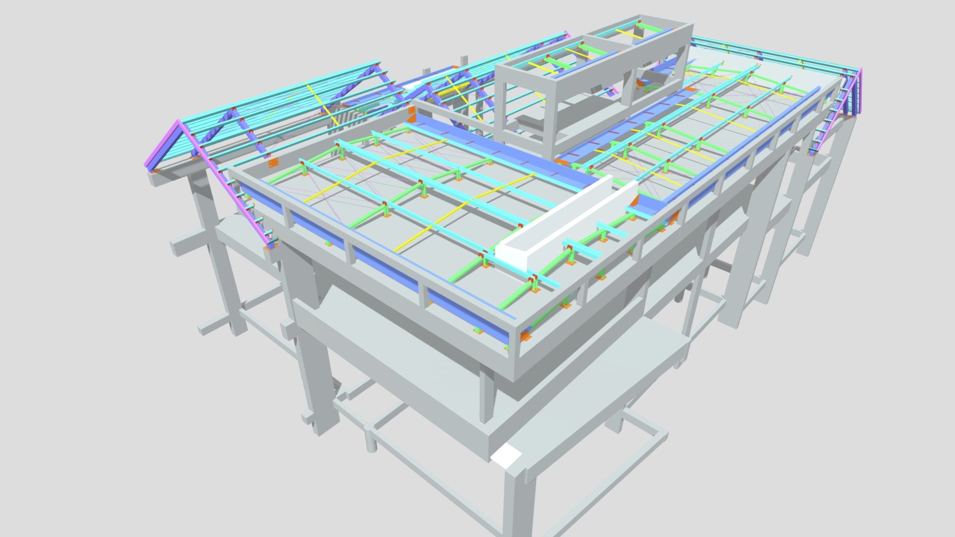 RESIDÊNCIA LARA CRISTINA - DVN ENGENHARIA - 3D model by LA Projetos BIM (@laprojetosbim ...