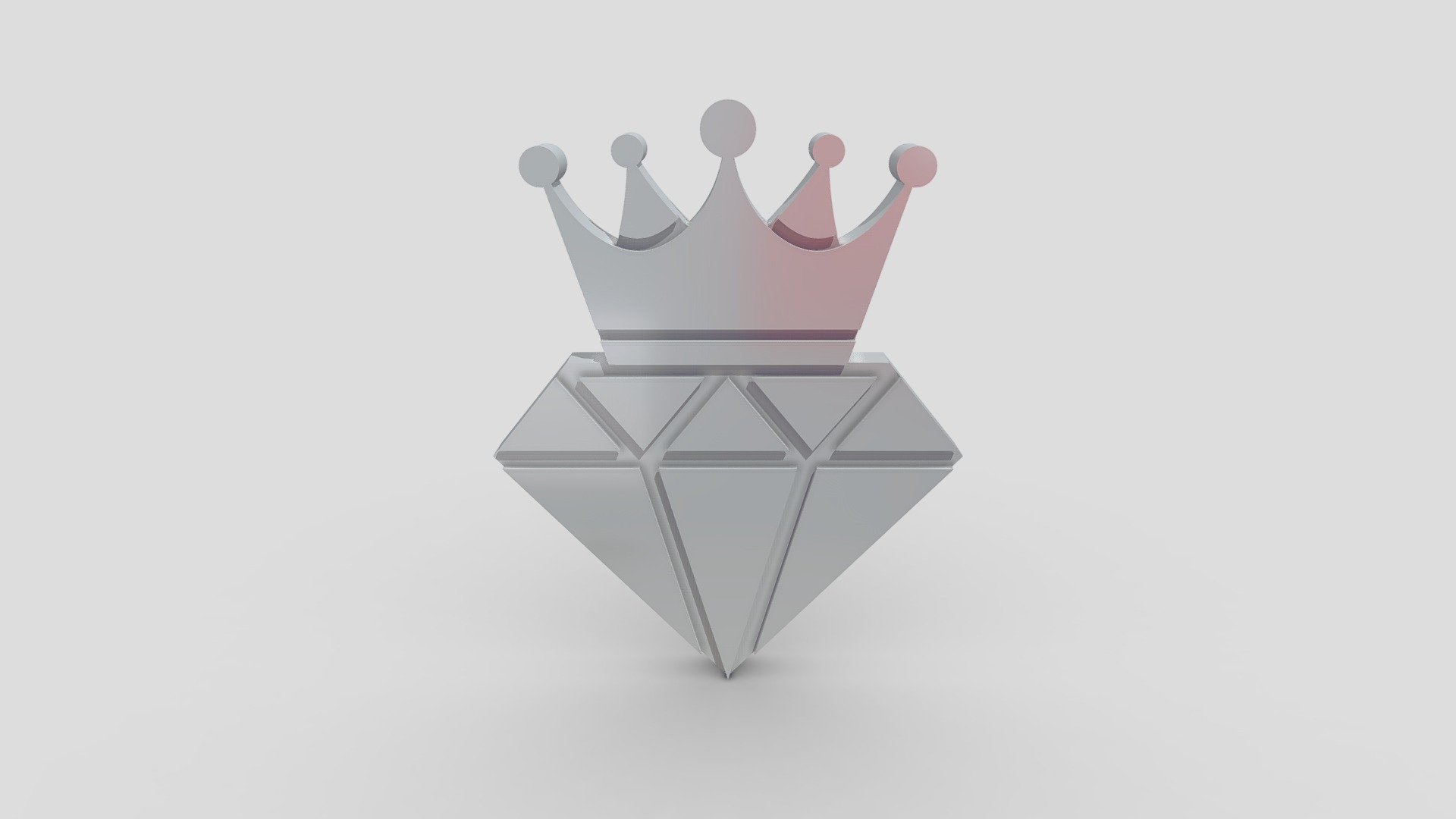 Crown With Diamond - 3D model by apriljewelrydesign [93911fa] - Sketchfab