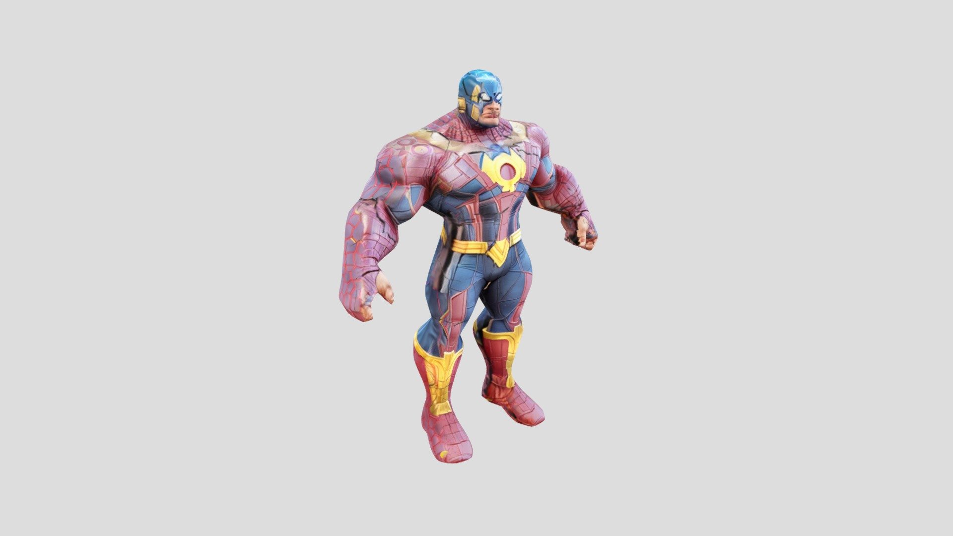 Marvel Character - Download Free 3D model by Gioxyer (@gioxyertm ...