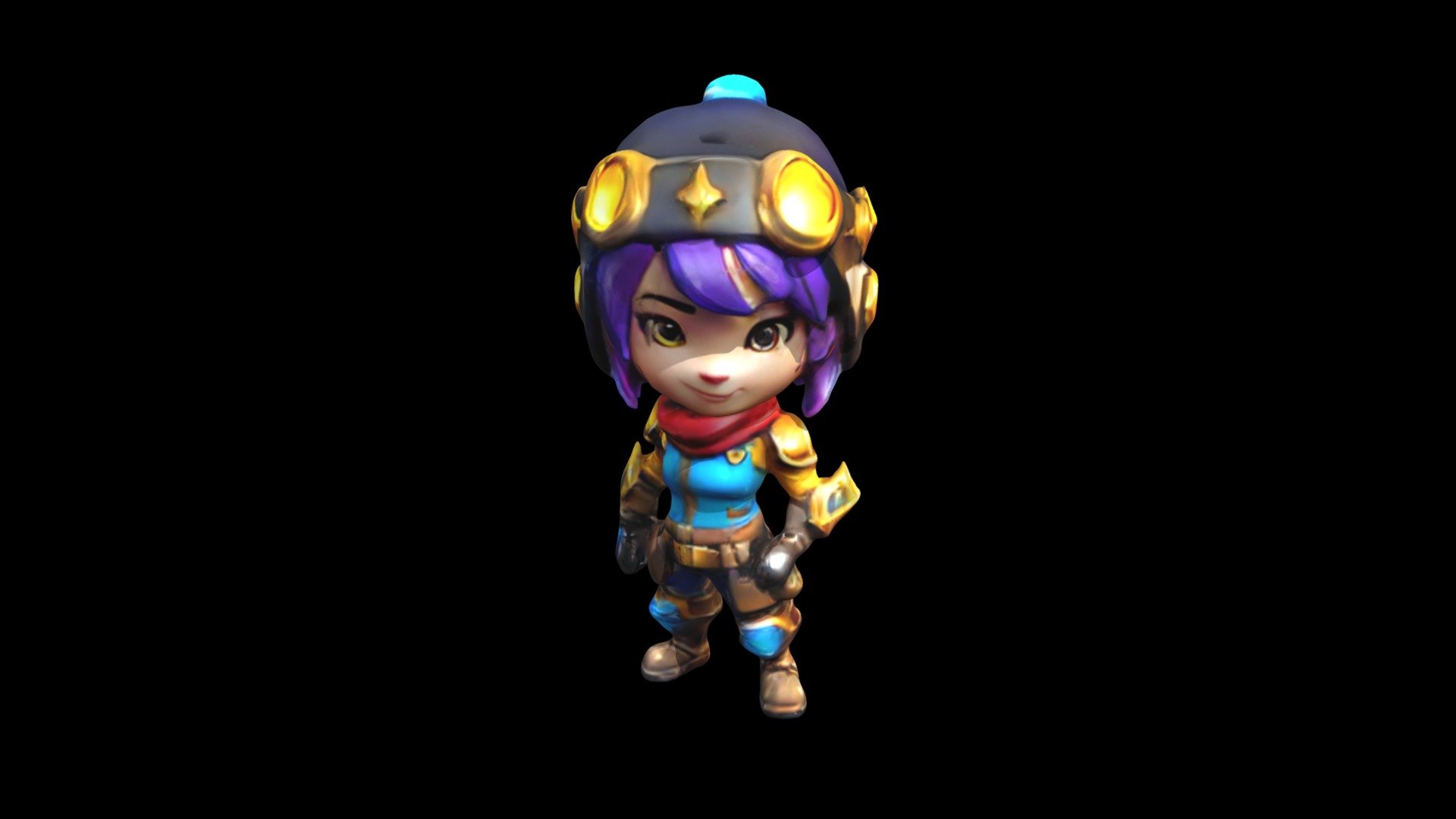 Female Mech Warrior - Download Free 3D model by klrxyz [939320c ...