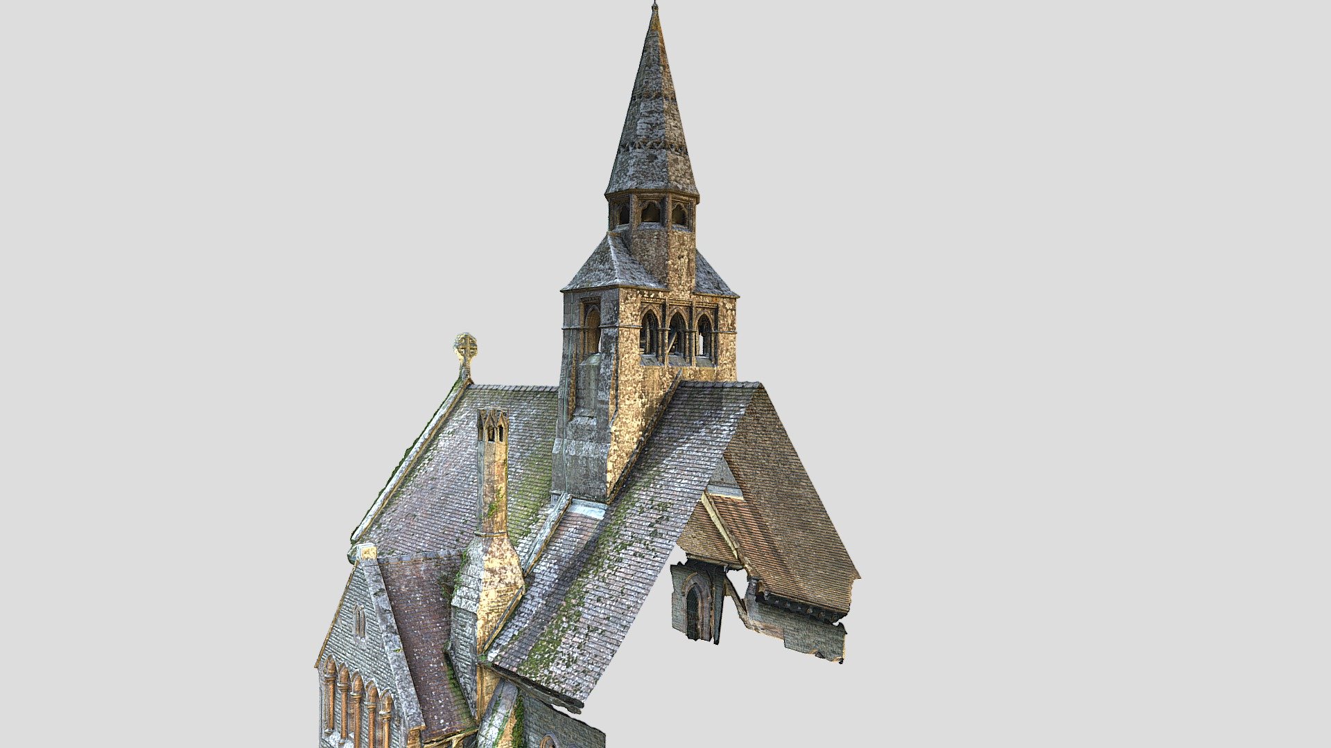 Cwm Bach Church Tower - Builth Wells - 3D model by Montez Architecture ...