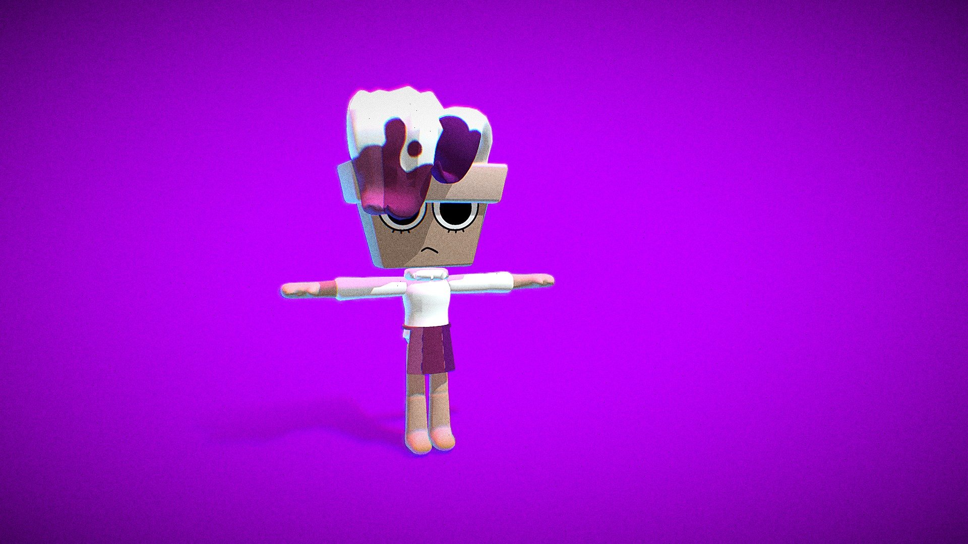Brusha V2. [Real Bone] - Download Free 3D model by faivaltutuG_THE_KING ...
