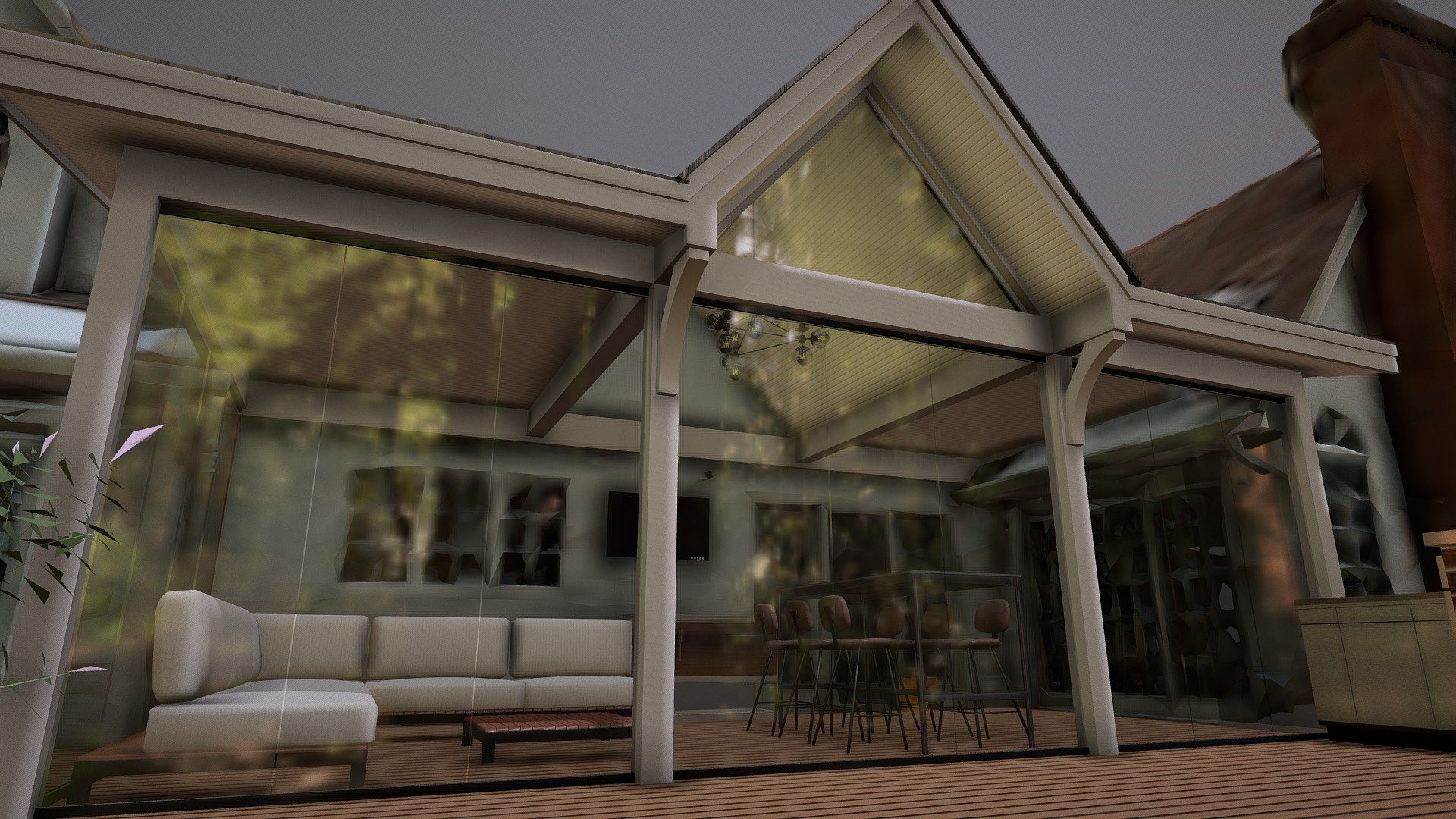 backyard makeover - 3D model by adamleescott [9398480] - Sketchfab