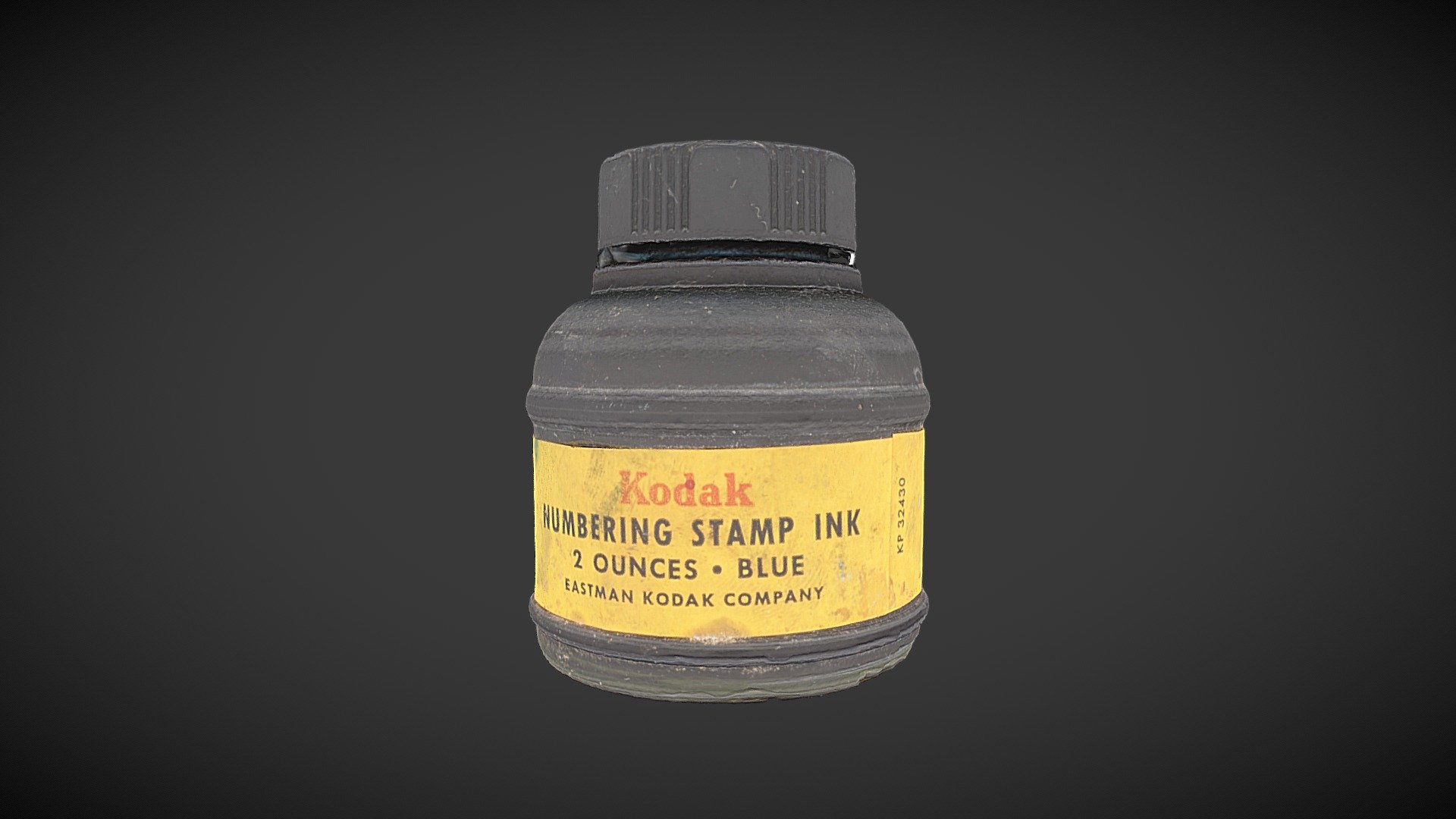 Stamp Ink Kodak - 3D model by Images Drone Haute Précision (@idhp ...
