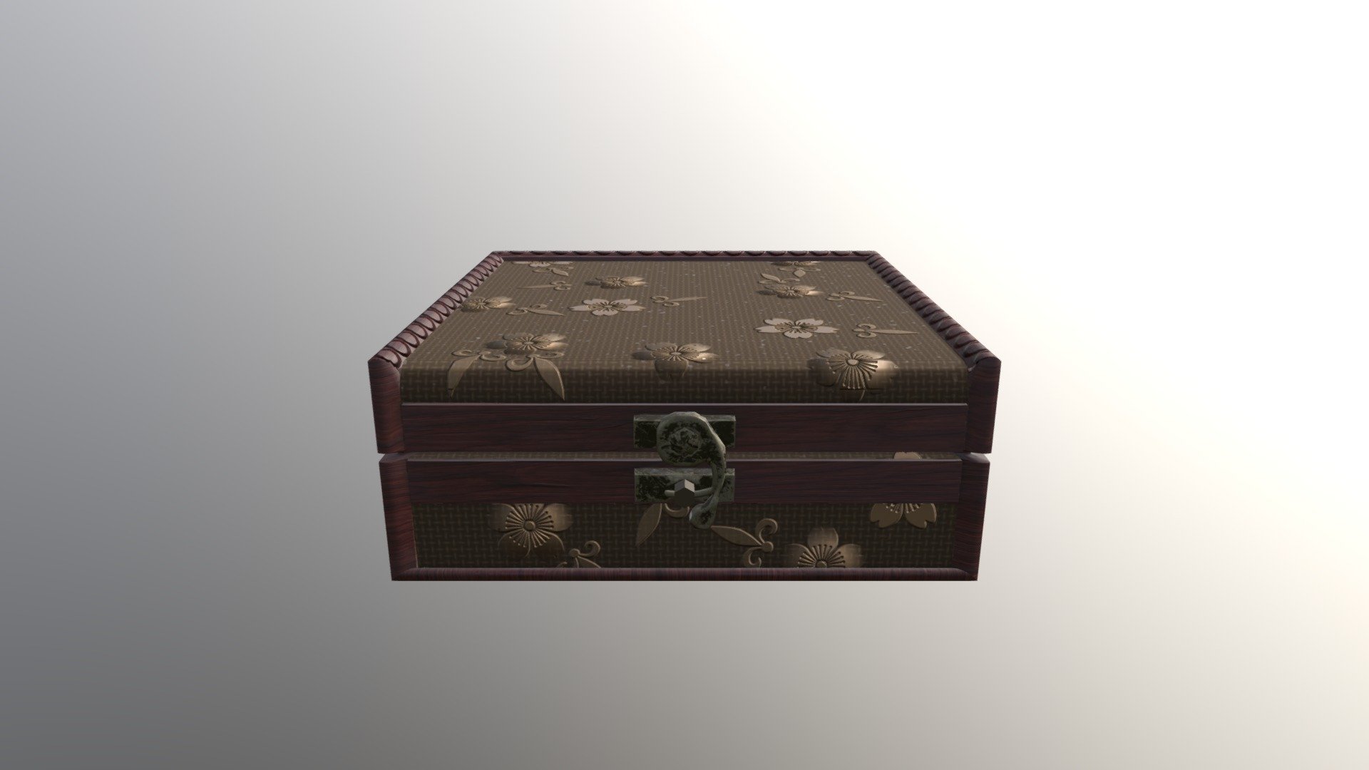 Antique Chest Box - 3D model by Reeeeeece [939b4d8] - Sketchfab