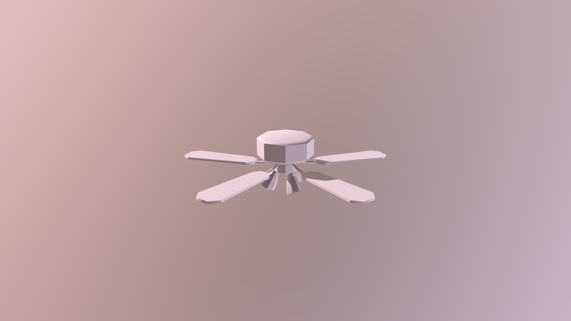 Low Poly Ceiling Fan Test Upload - 3D model by mahwips [939d233 ...