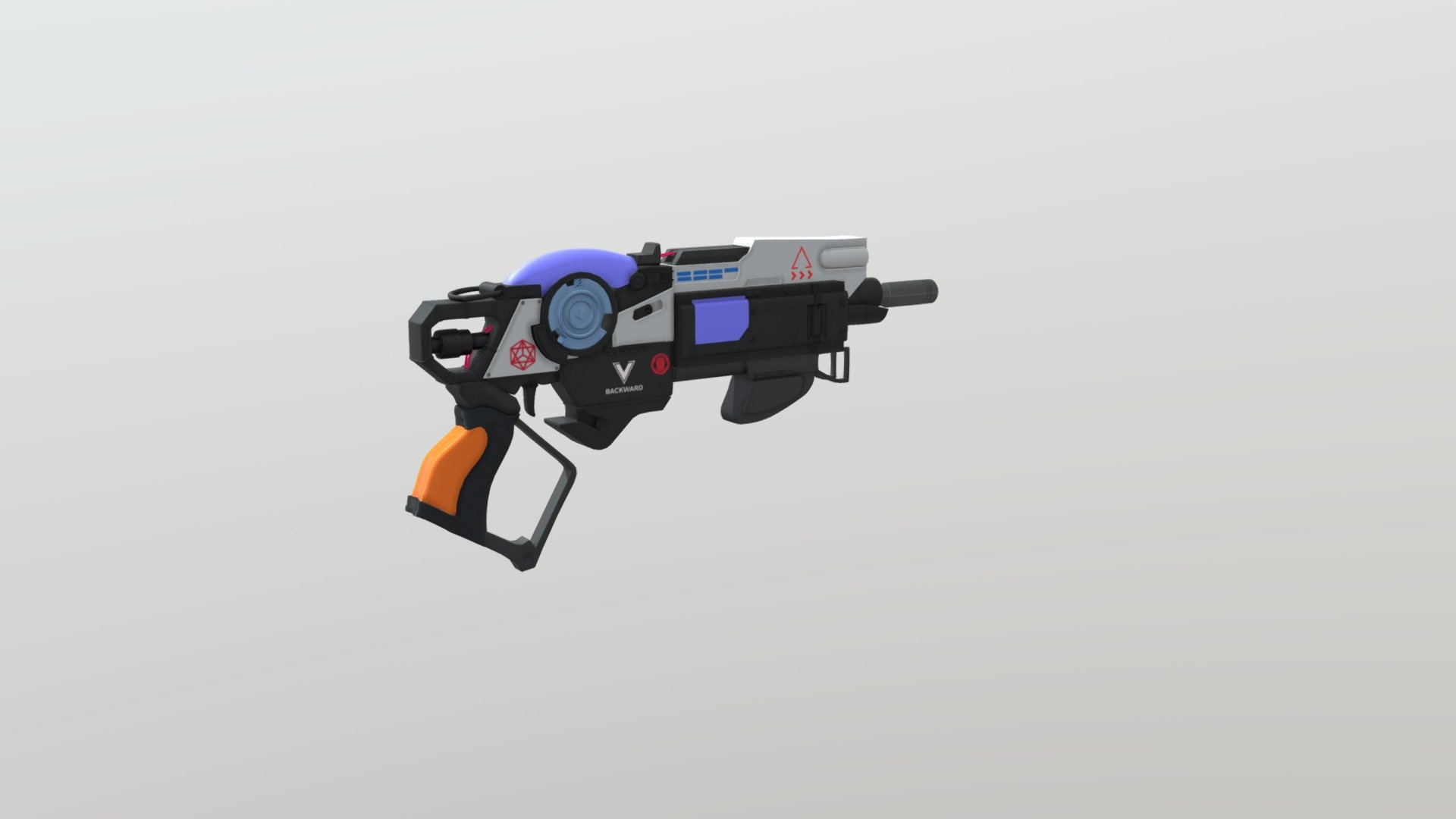sci-fi Laser_gun - 3D model by Raman.Arya [939e097] - Sketchfab