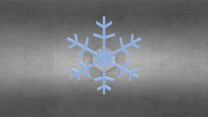 Snowflake 3D models - Sketchfab