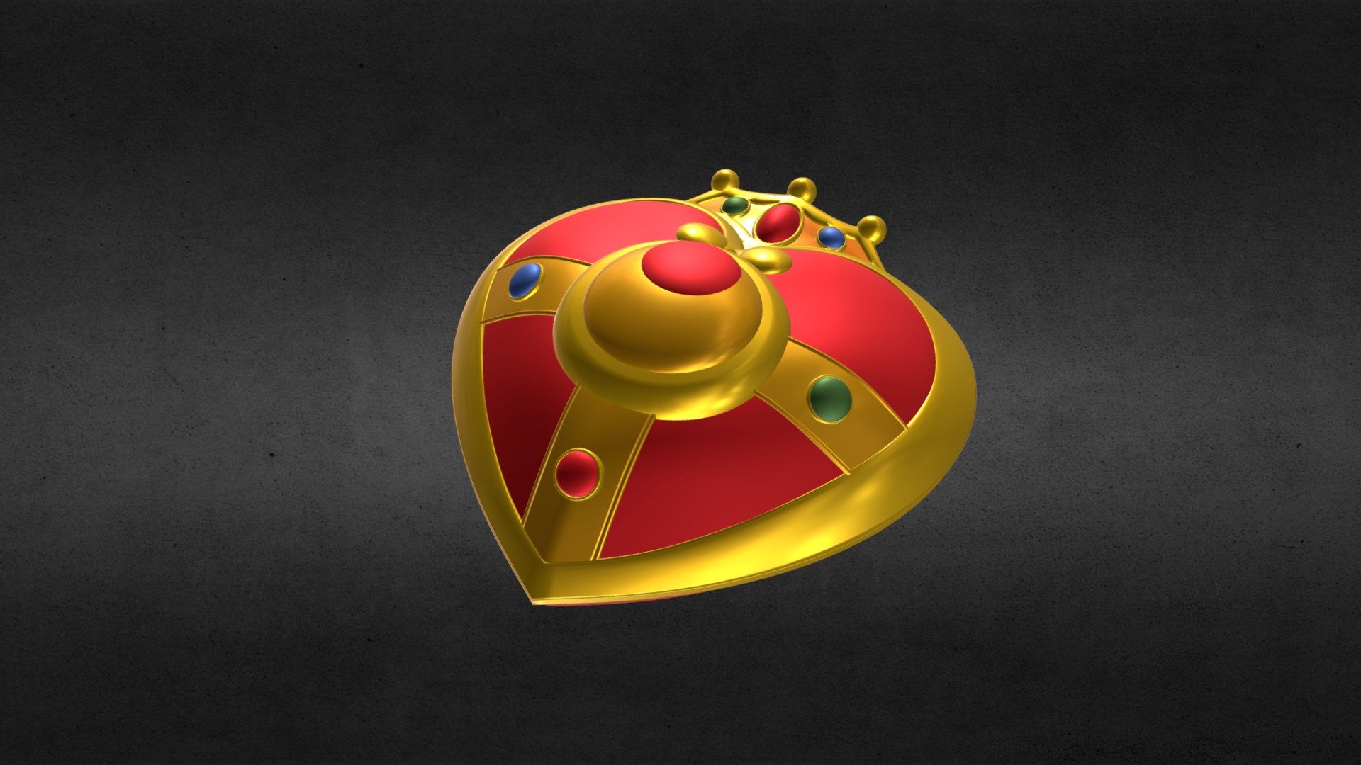 Cosmic Heart Compact | Sailor Moon - Download Free 3D model by Razy ...