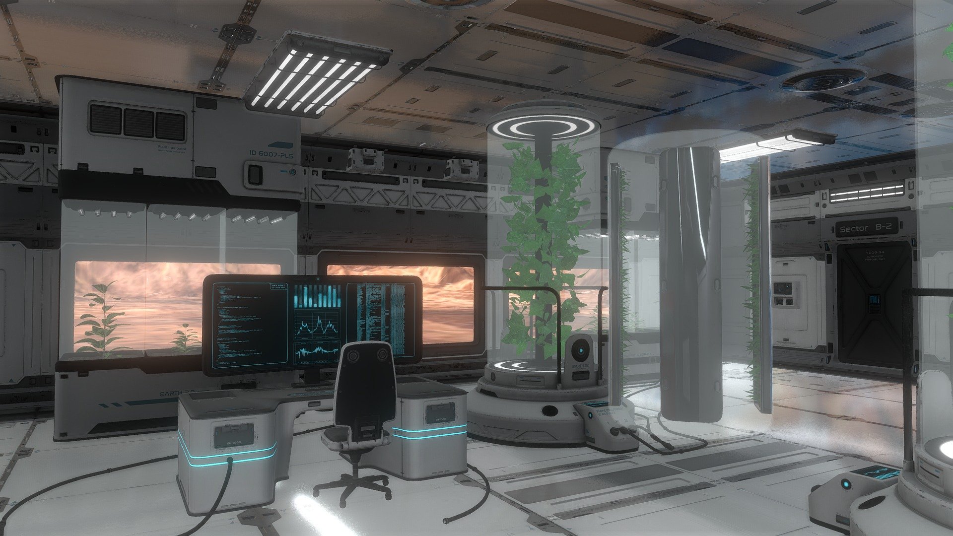 mars lab - 3D model by sd-edify [939f46f] - Sketchfab