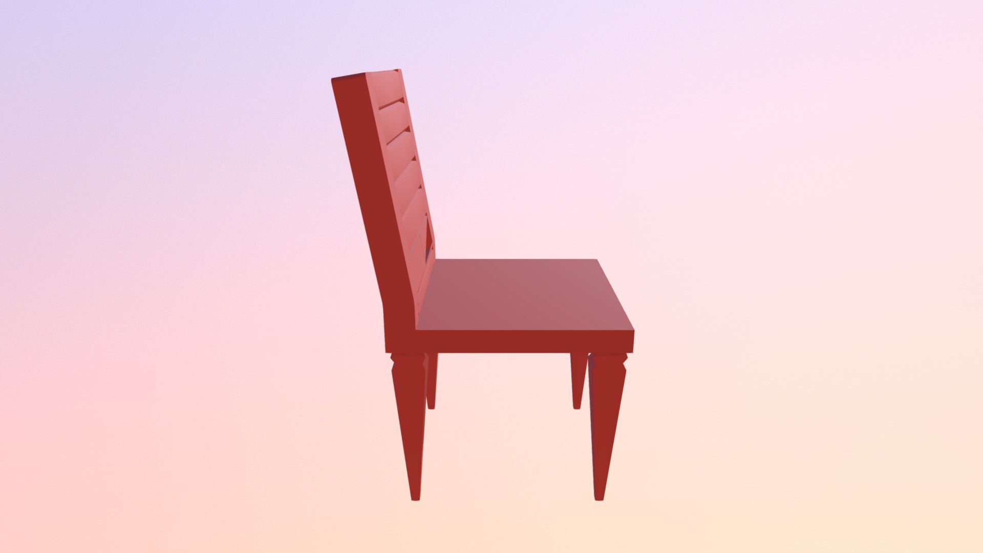 Chair - 3D model by Evan_Foong [93a1c85] - Sketchfab