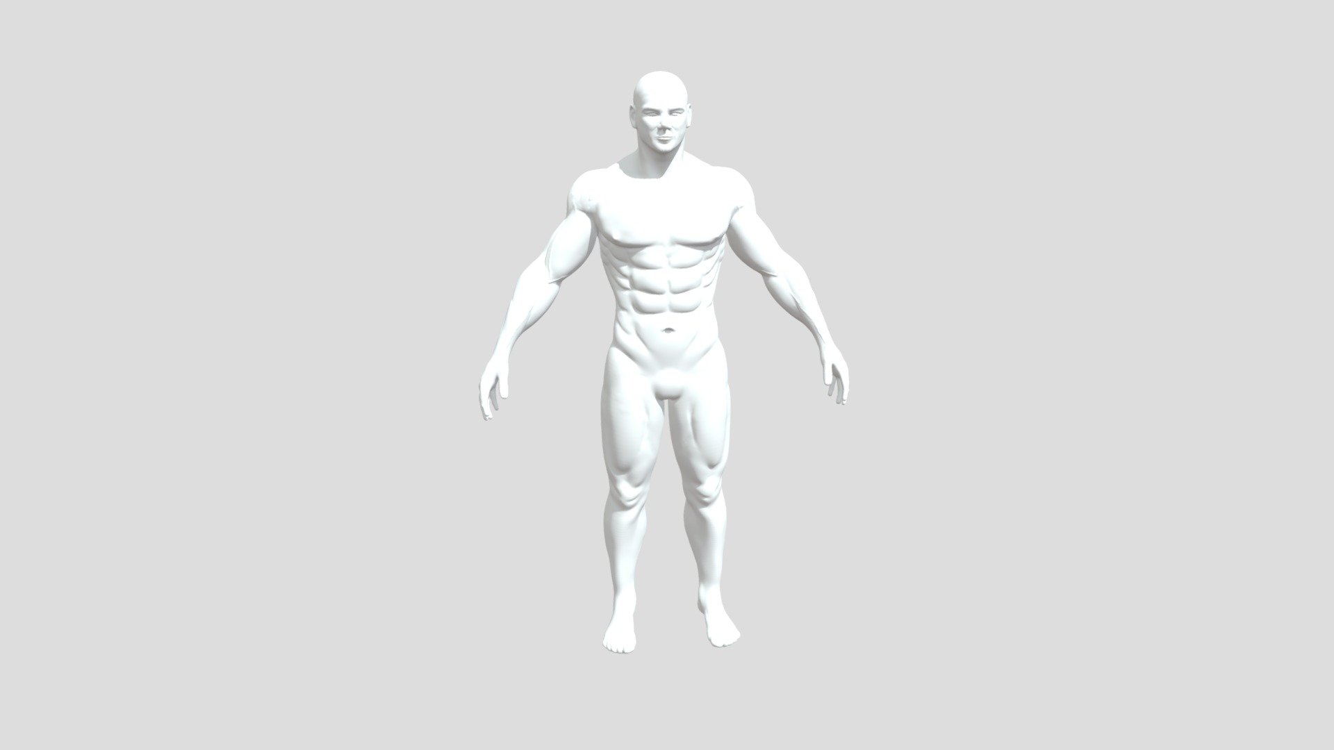 Bodybuilder - 3D model by lia250930 [93a1ddb] - Sketchfab