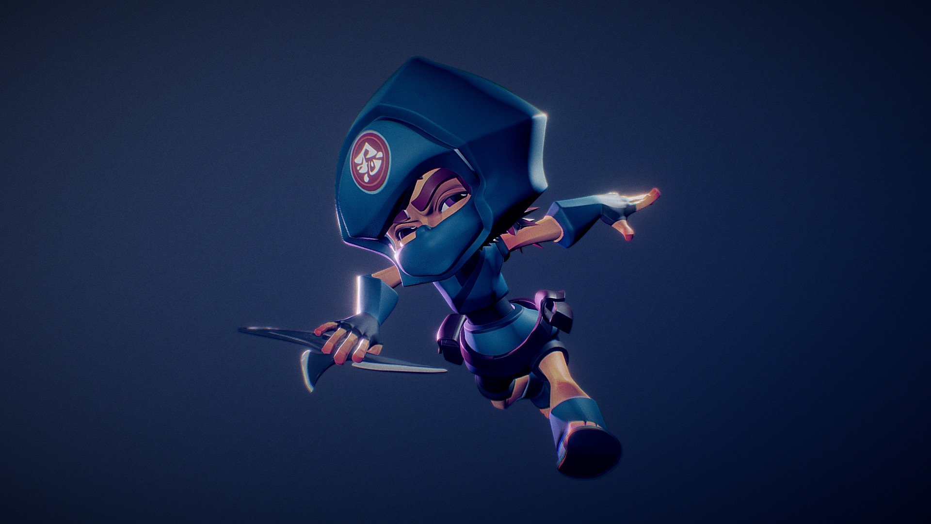 NINJA - 3D model by JaneHuang (@Huang.Tze.Chen) [93a23fc] - Sketchfab