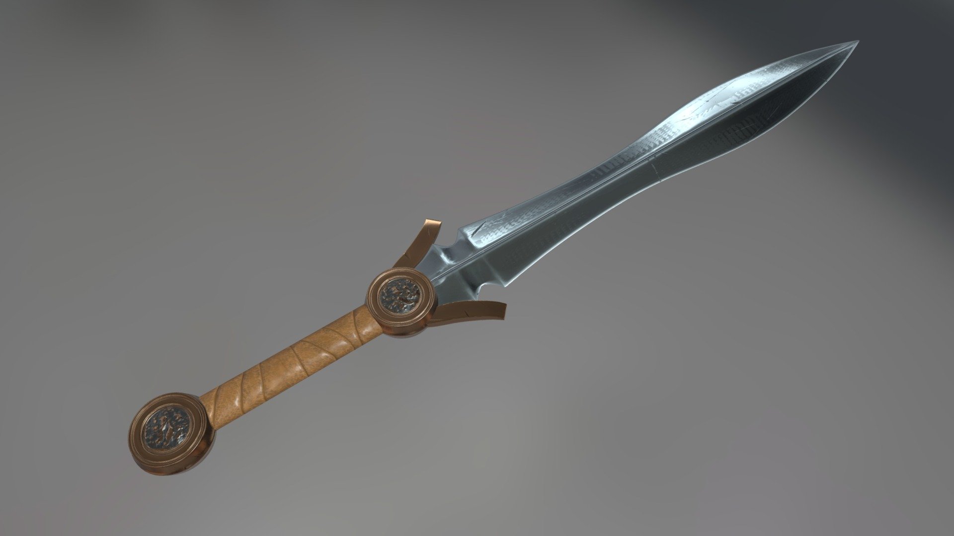 Short Cooper Sword - Download Free 3D model by vignatti3d [93a325e ...