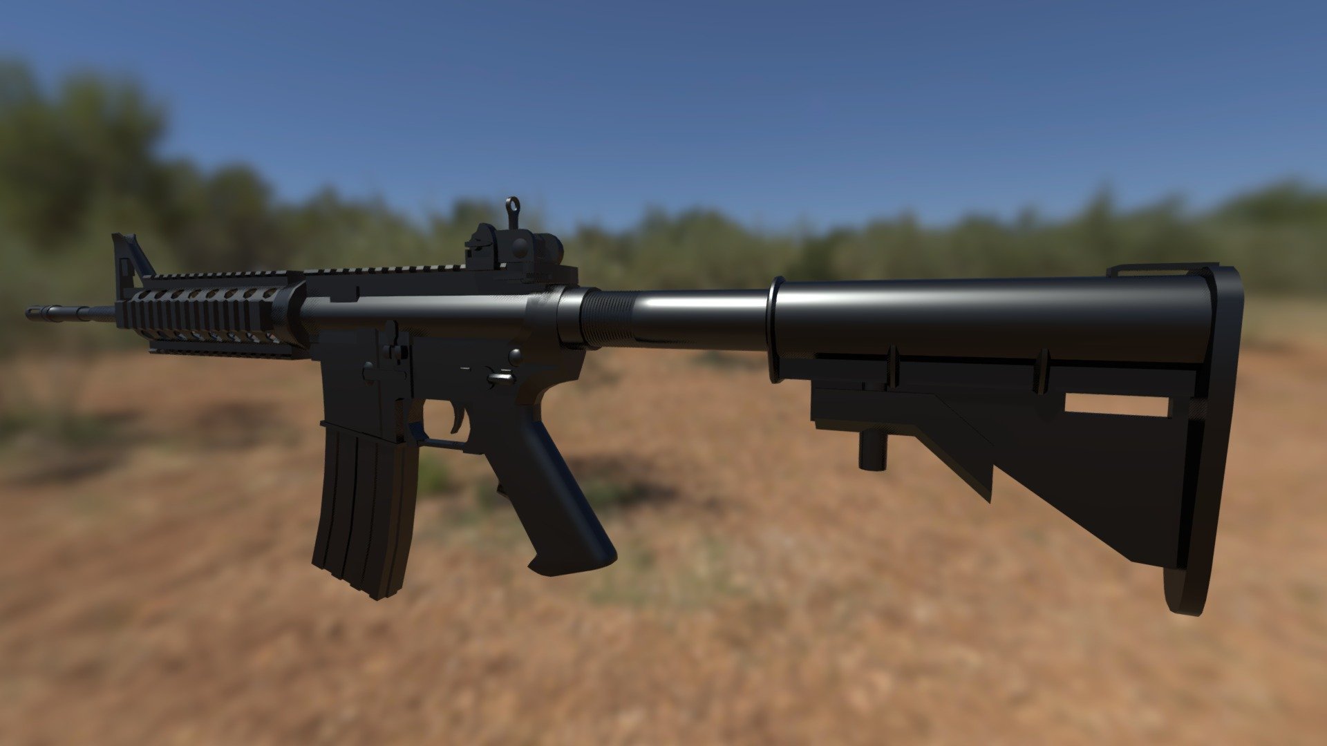 M4A1 - 3D model by saiyanpanda143 [93a32ef] - Sketchfab