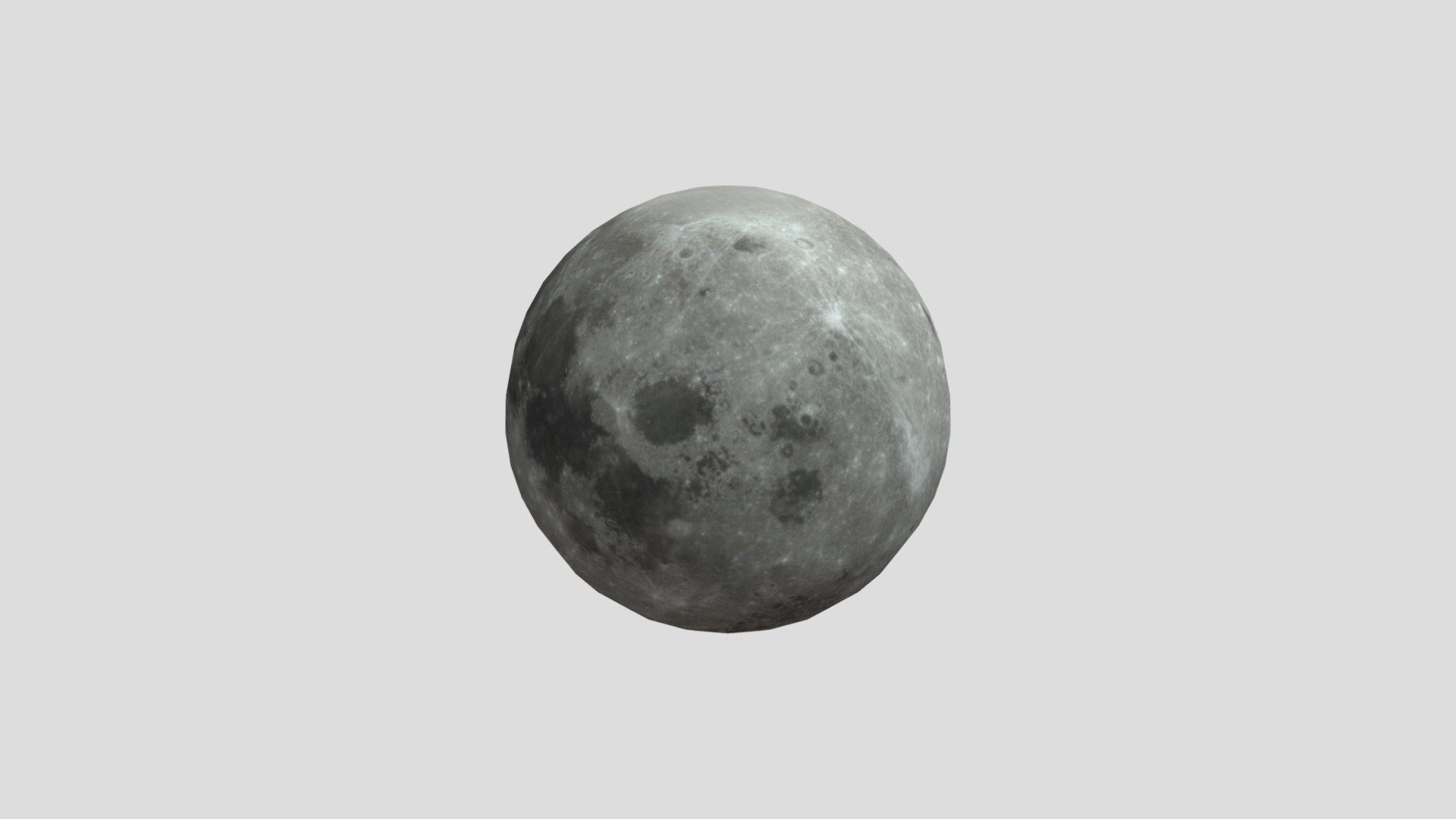 Moon - 3D model by sodapants [93a38e8] - Sketchfab