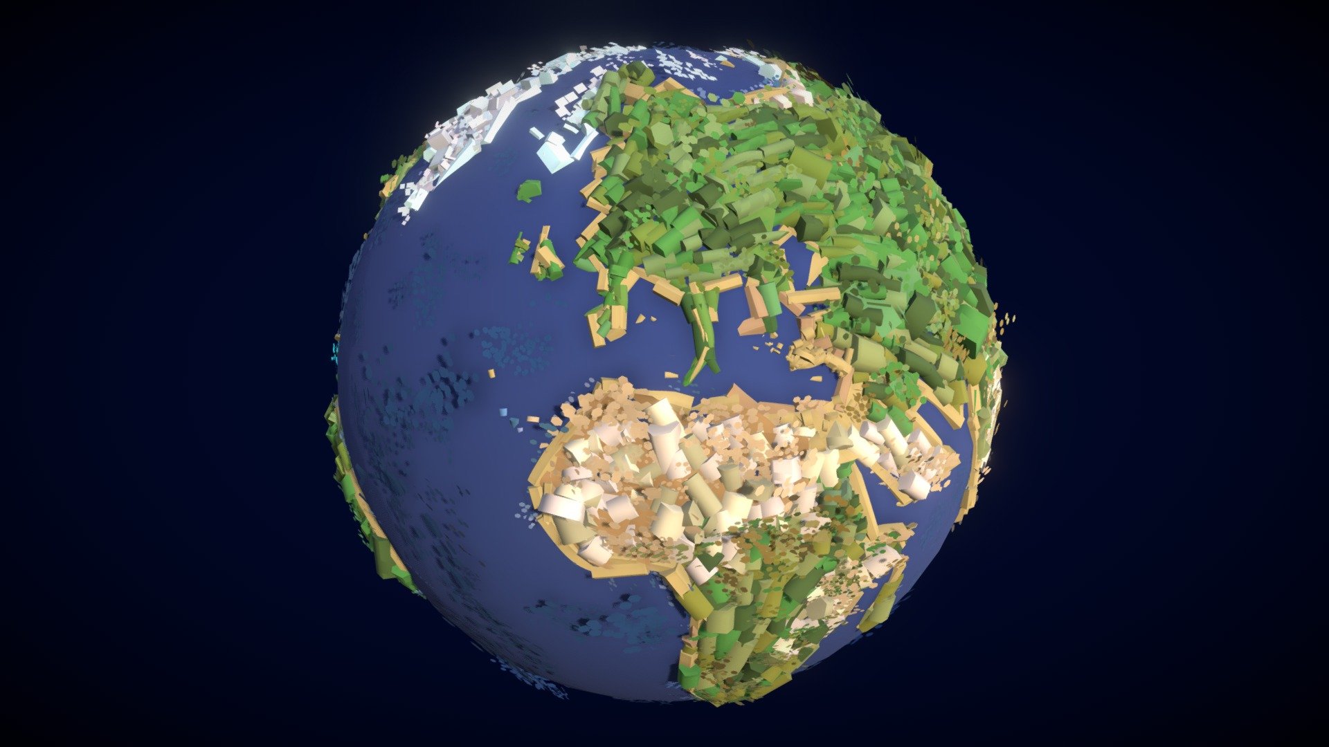Earth - 3D model by CoolPaintr VR (@CoolPaintrVR) [93a70c1] - Sketchfab