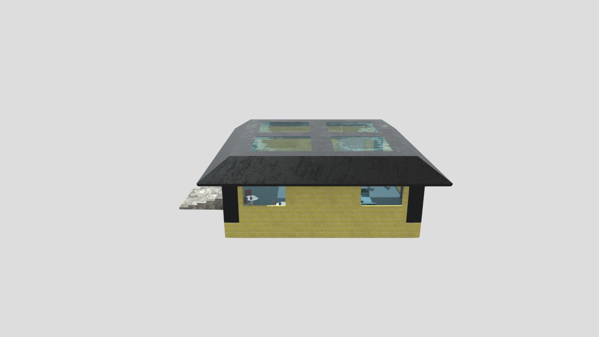 classroom with textures - 3D model by nanasolano141141 [93a8220 ...