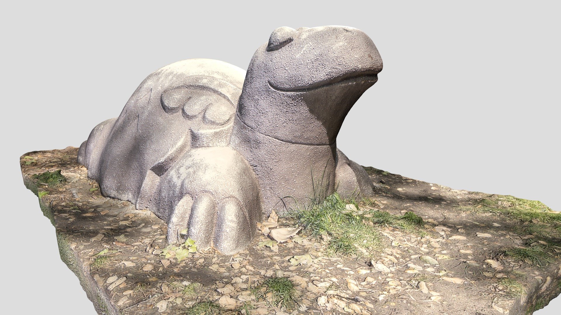 Stone Turtle Sculpture - Buy Royalty Free 3D model by MADD Designs ...
