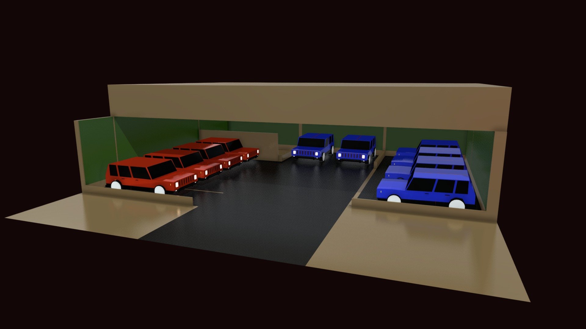 PARKING - Download Free 3D model by neosearch [93a8e22] - Sketchfab