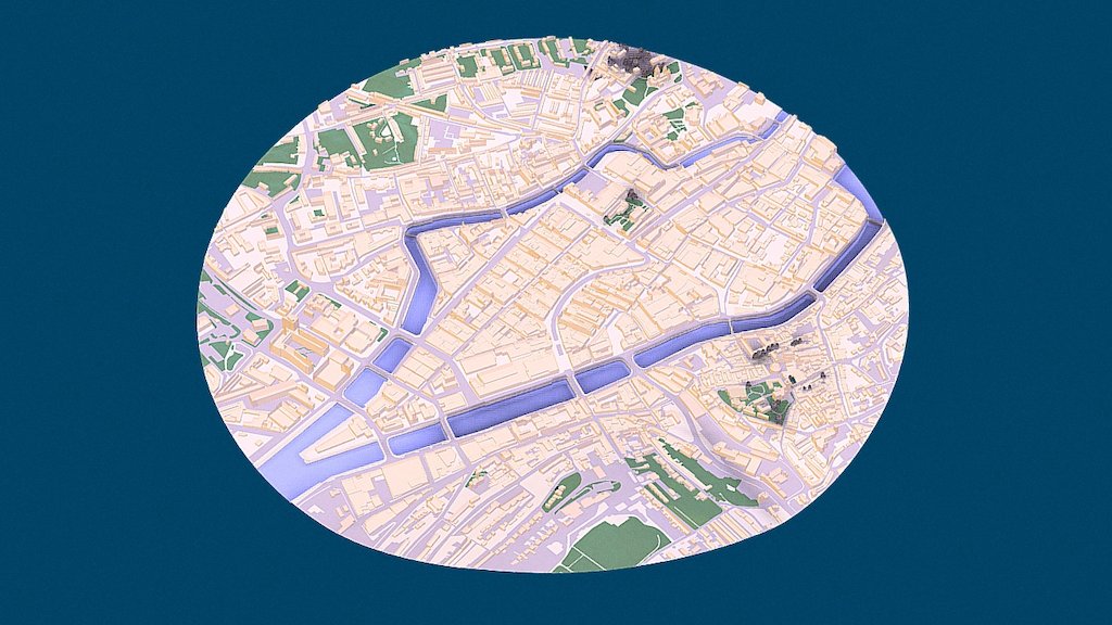 Cork City, Ireland. - 3D model by Globalist Gazette (@globalistgazette ...