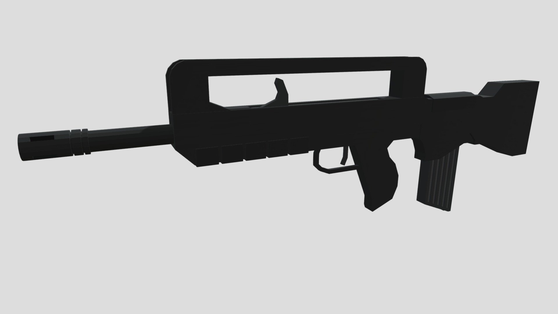Low Poly Famas - Download Free 3D model by SmileForDiscord [93ac5d9 ...