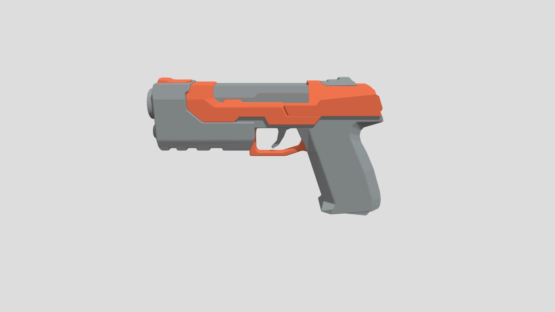 Rigged Pistol - Download Free 3D model by nurdy_knight (@studio.nurdyme ...