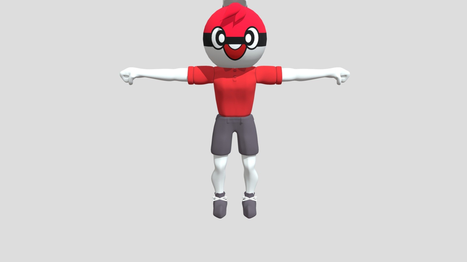 Ball Guy - Download Free 3D model by TheComicFiend [93afc19] - Sketchfab