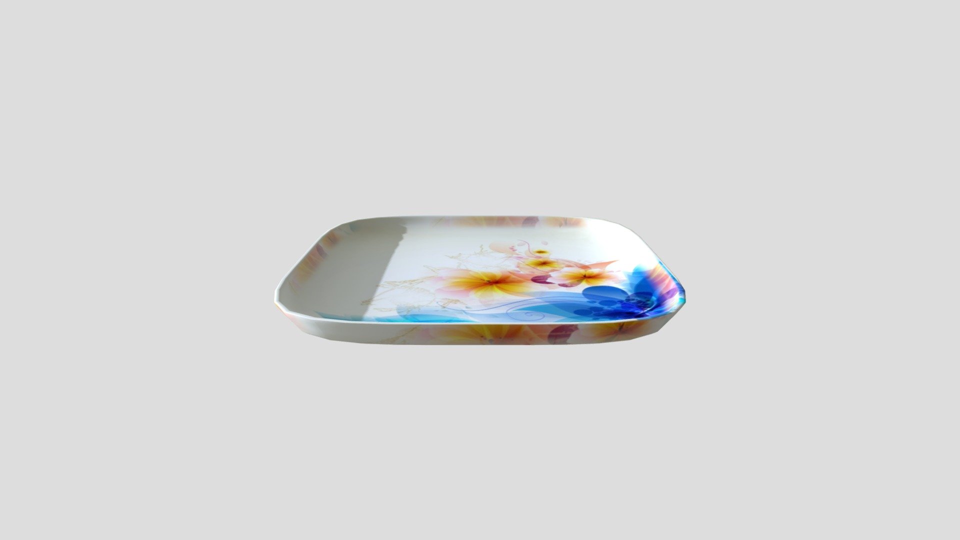 Square Plate - Download Free 3D model by Ghanshyamjd96 [93b0568 ...