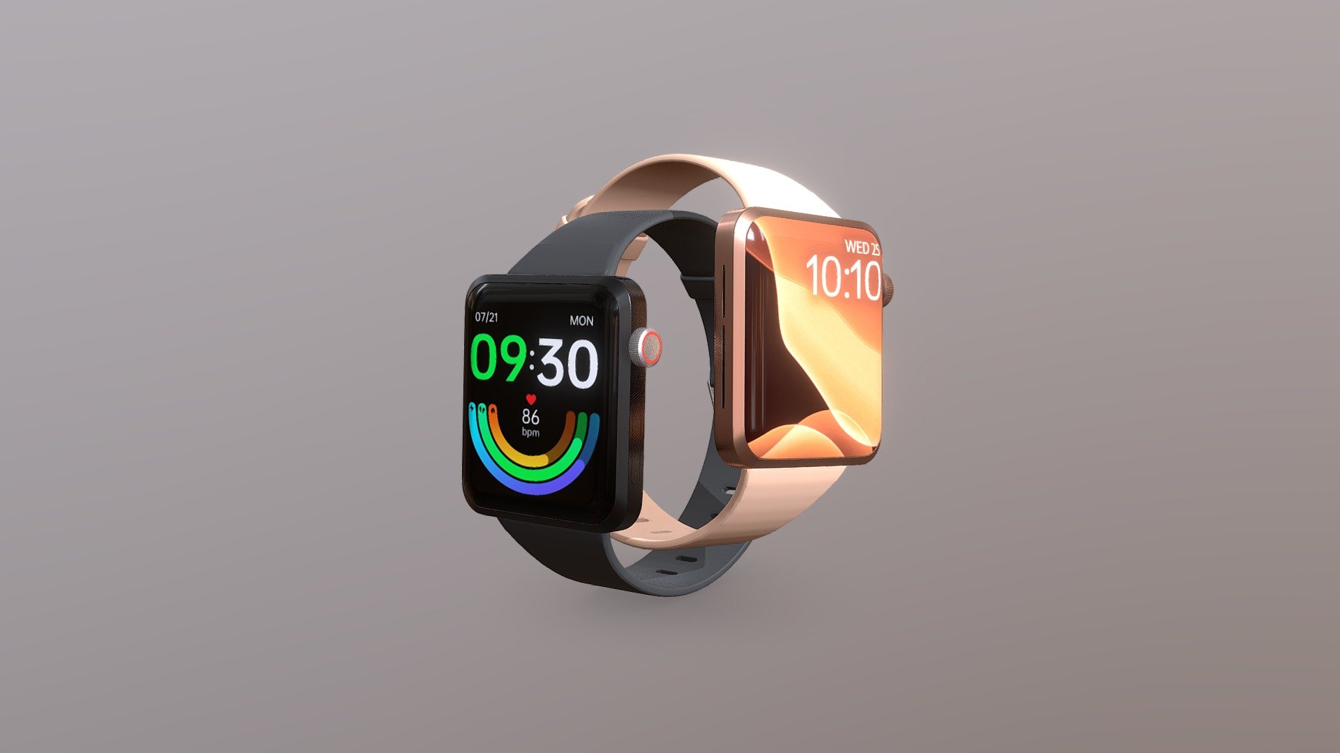 Smartwatch (double Shoot) - 3D model by riski.catur.yulianto22 [93b0e4c ...