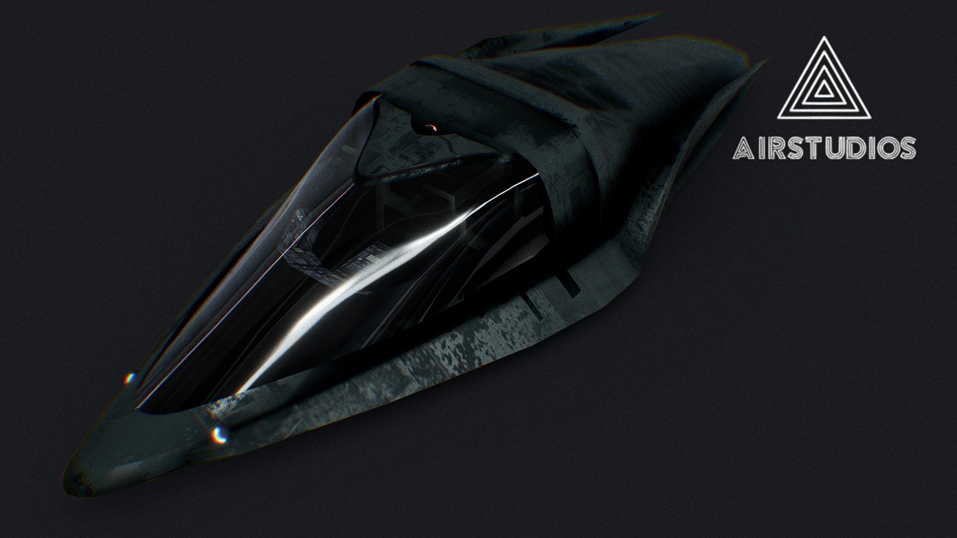 Sci-Fi Flying Vehicle - Buy Royalty Free 3D model by AirStudios ...