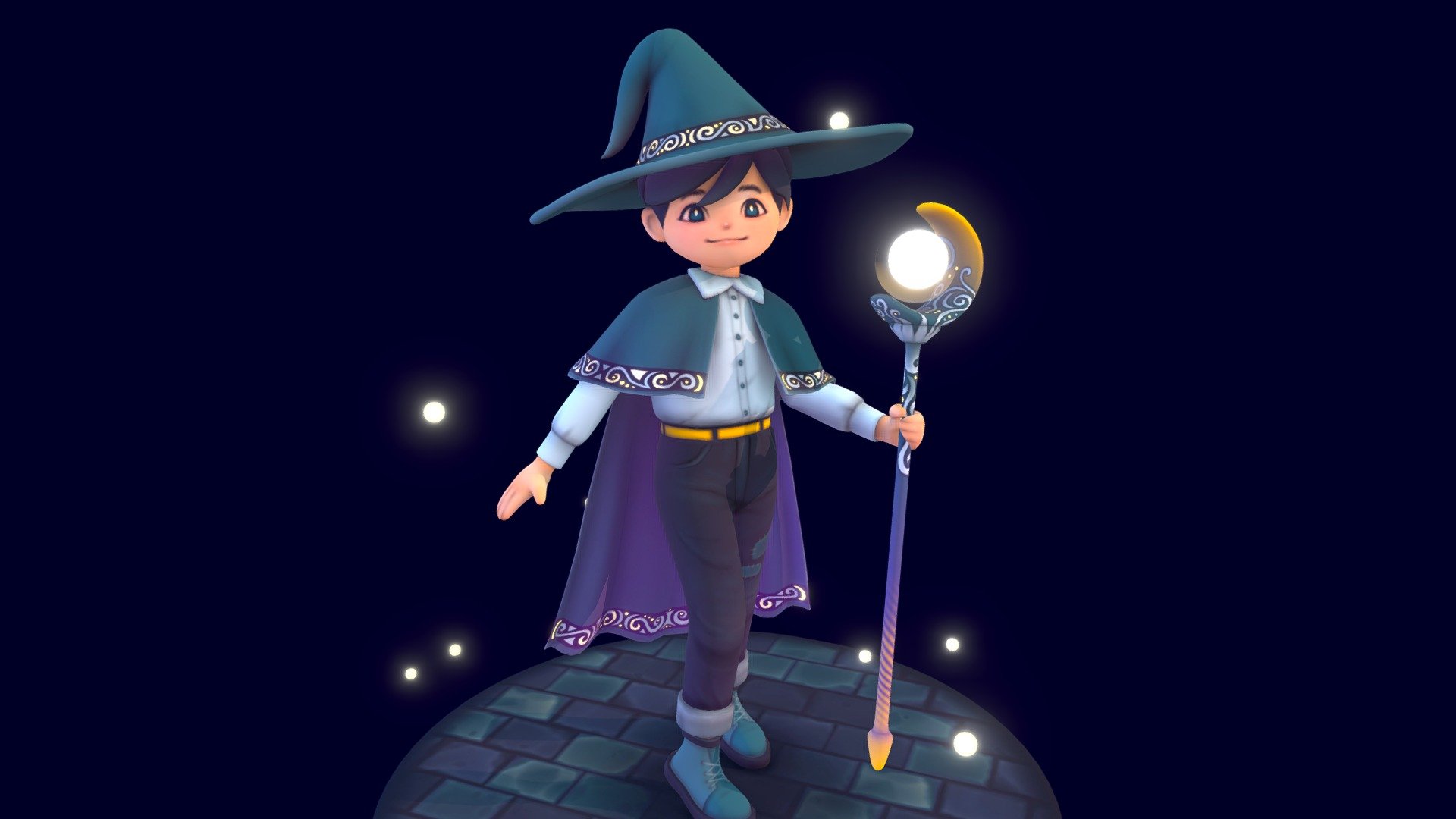 lil wizard - 3D model by camilleotto [93b3e4a] - Sketchfab
