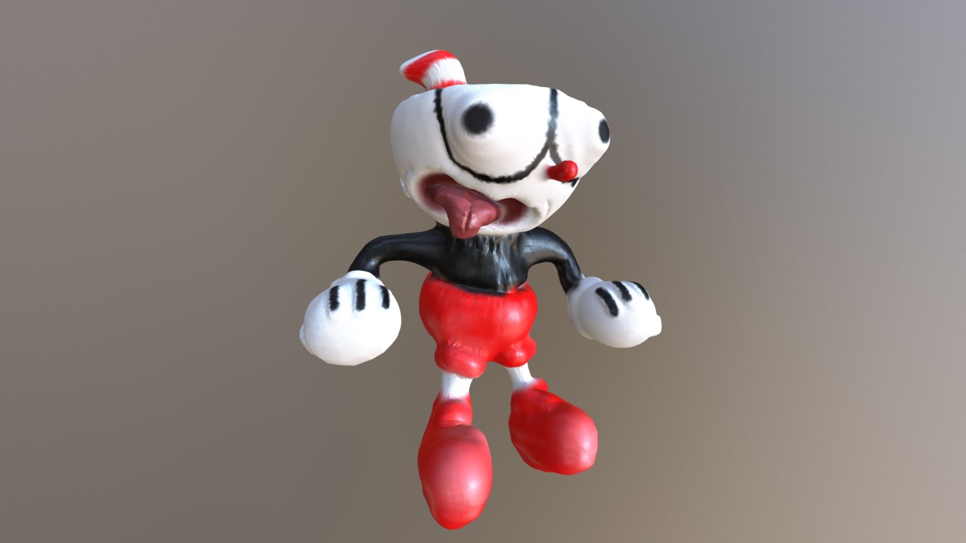 Cuphead - 3D model by RoboGerbil [93b4a7a] - Sketchfab