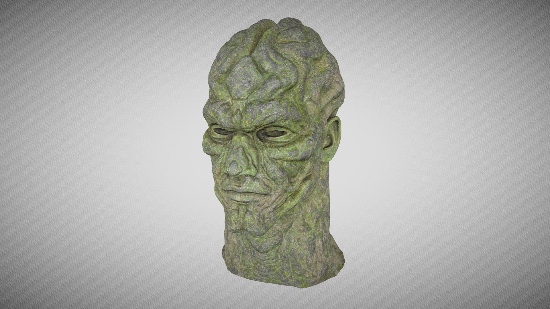 Humanoid Statue PBR 3D model Low-poly 3D model - 3D model by dannekr1 ...