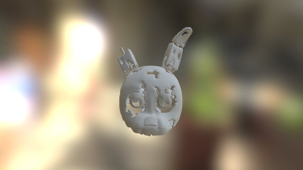 Springtrap-fnaf-3-wip - 3D model by 8BIT (@olololevin) [93b7d78 ...