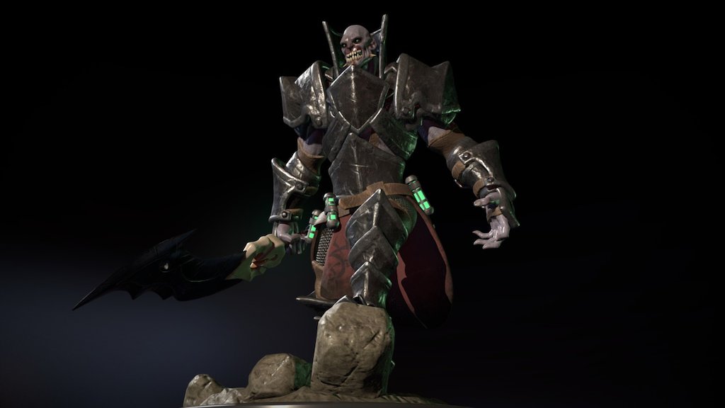 Monster Overlord - 3D model by piotr47 [93b7d9a] - Sketchfab