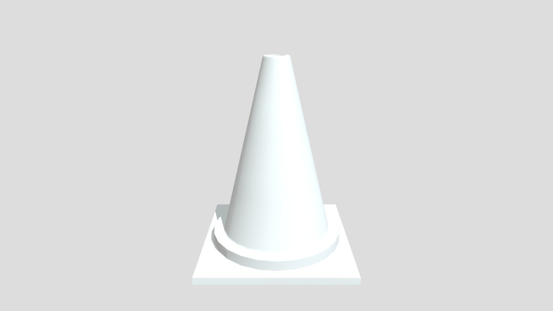 Traffic cone 05 - 3D model by Ares Studio (@aresstudio) [93b92c2 ...