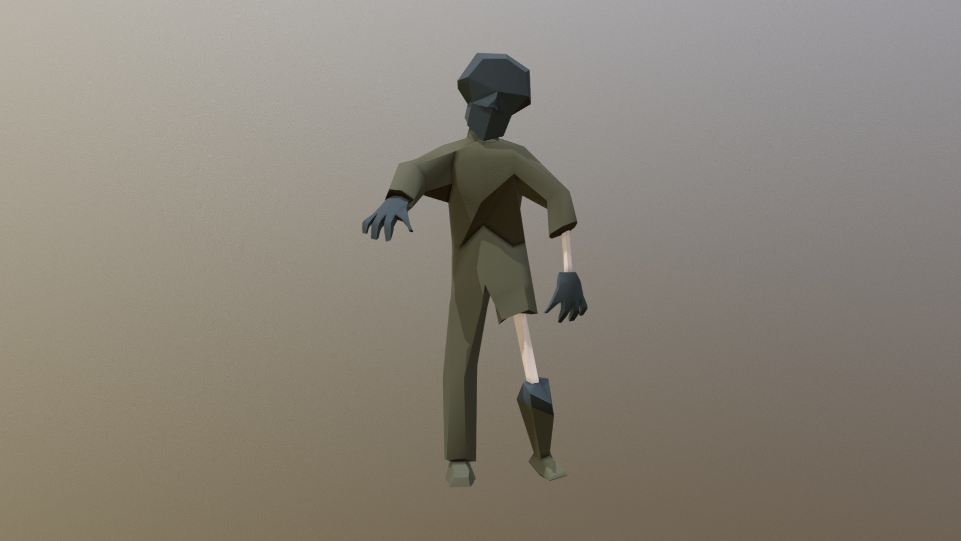 Zombie_F - Download Free 3D model by daniel_slusarz [93b9438] - Sketchfab