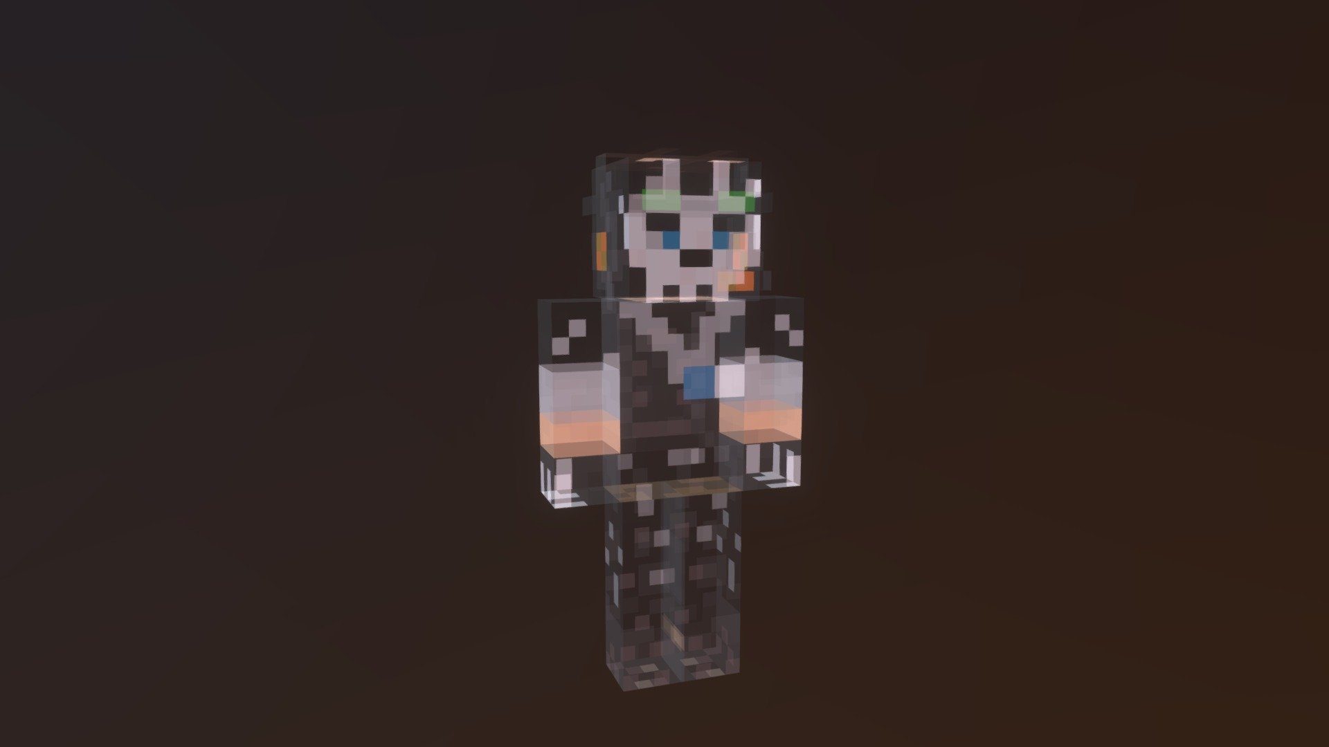 minecraft hologram Ghot - 3D model by U.A.C.WAD (@hilalarican23 ...