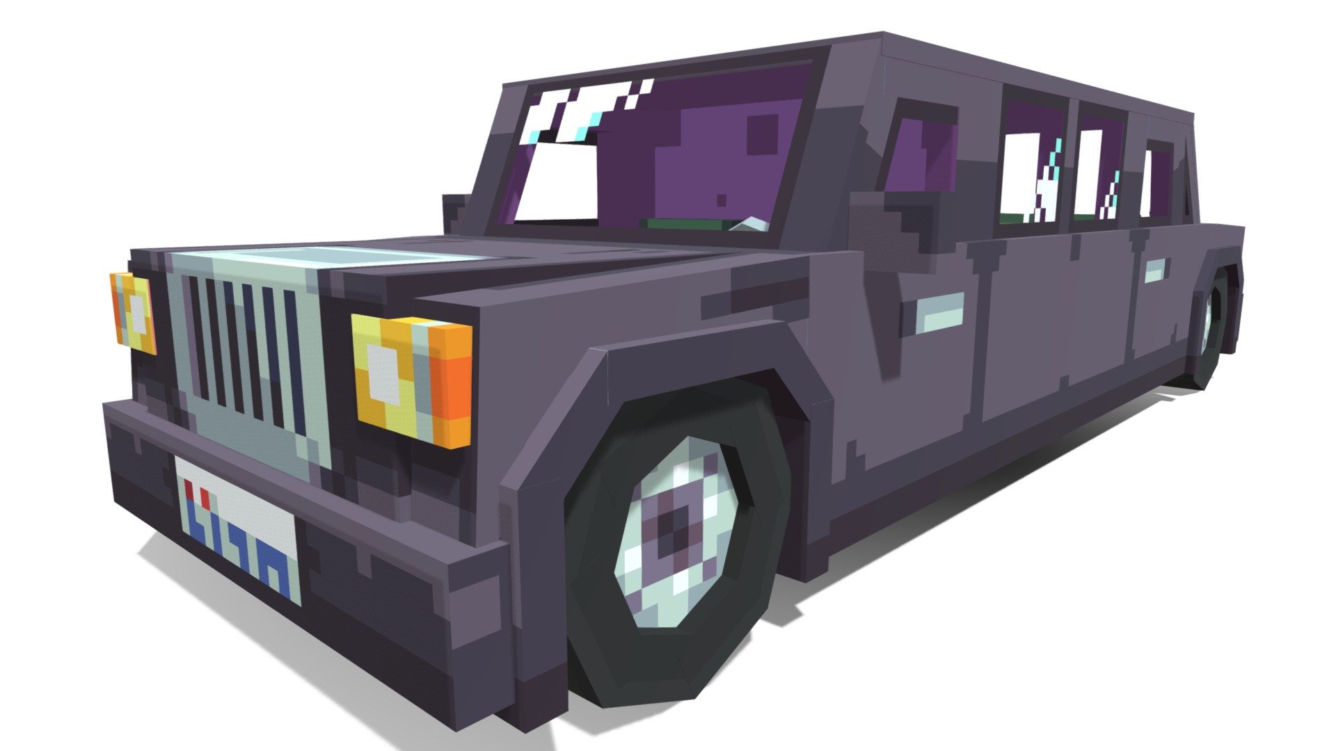 Minecraft Limo - 3D model by Octovon (@OctovonMC) [93ba542] - Sketchfab