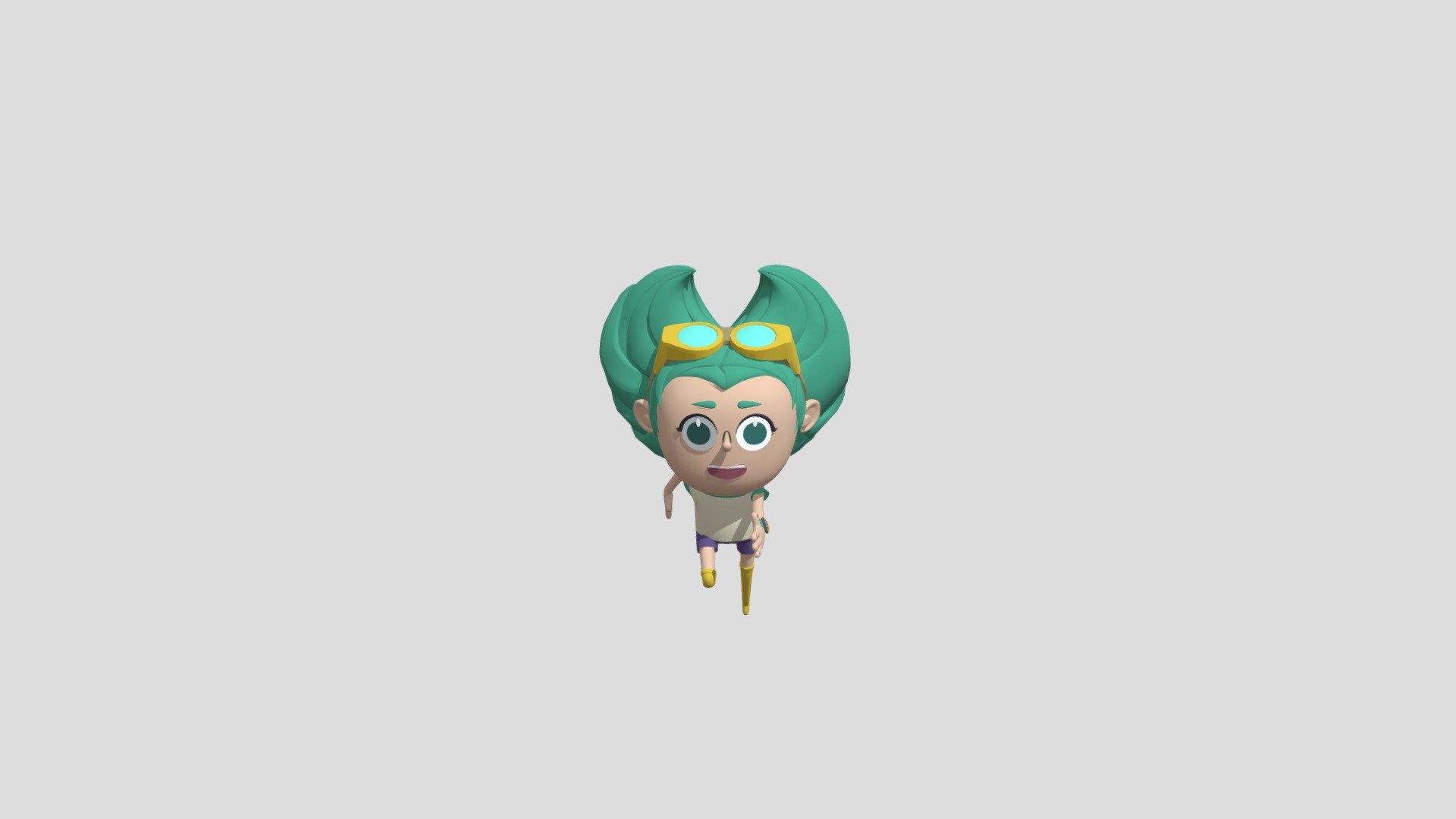 Skipping - Animation Practice - 3D model by TypeRed [93ba7e8] - Sketchfab