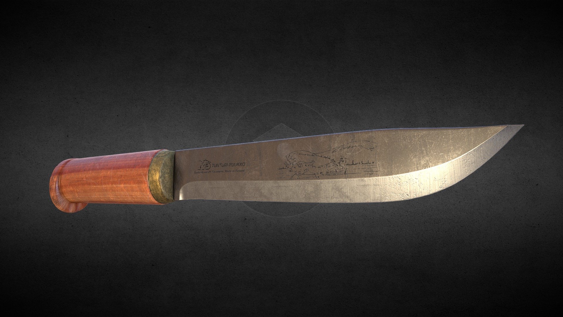 Finnish Sami Knife - Download Free 3D model by cyberreno [93ba84d ...