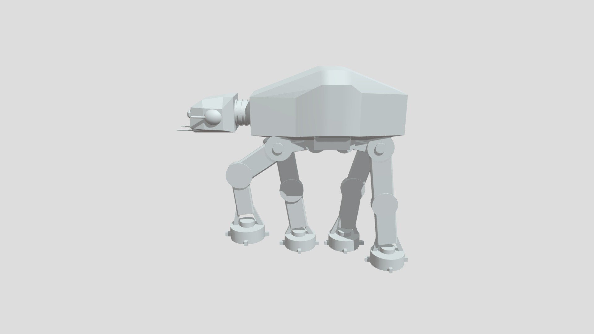 AT-AT - Download Free 3D model by Kai-L-H [93bb067] - Sketchfab