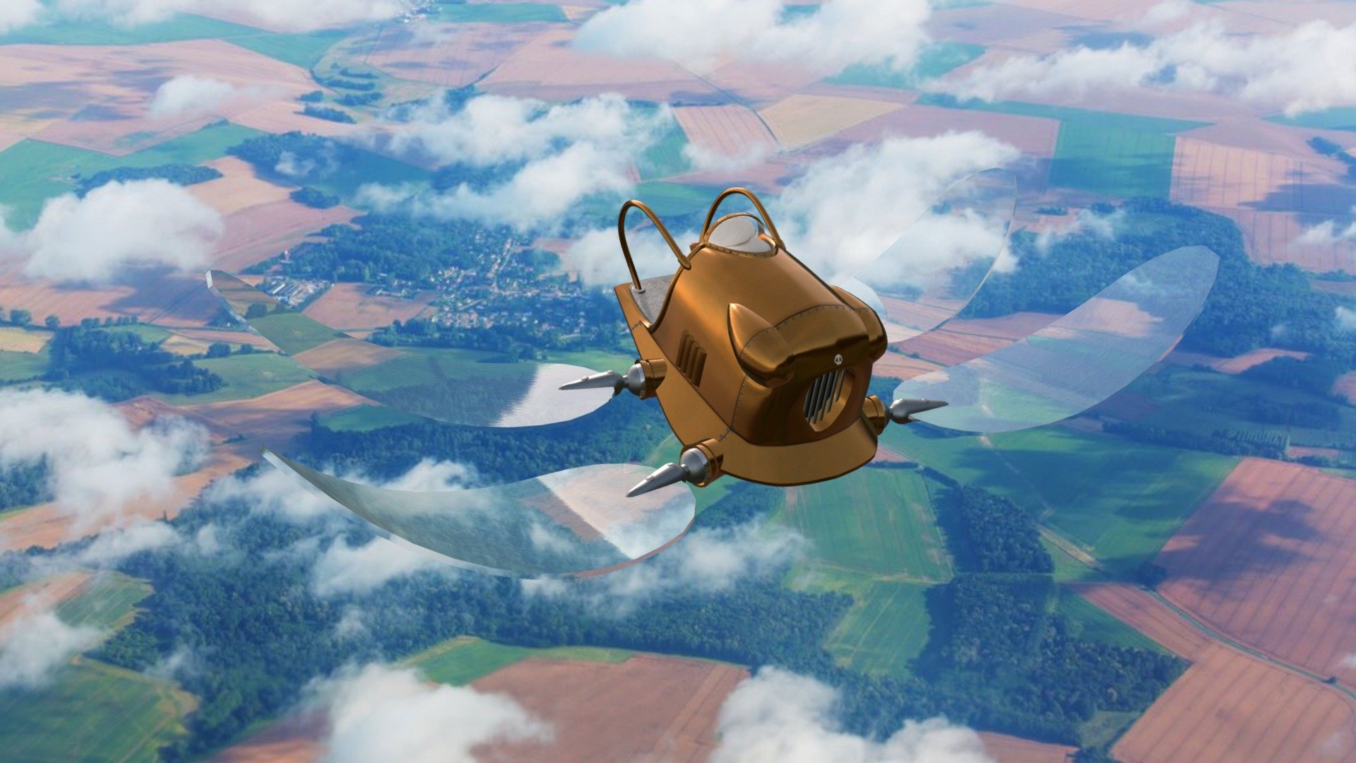 Flaptter - 3D model by PlattIntroTo3d [93bba3a] - Sketchfab