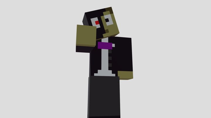 Minecraft-skin 3D models - Sketchfab