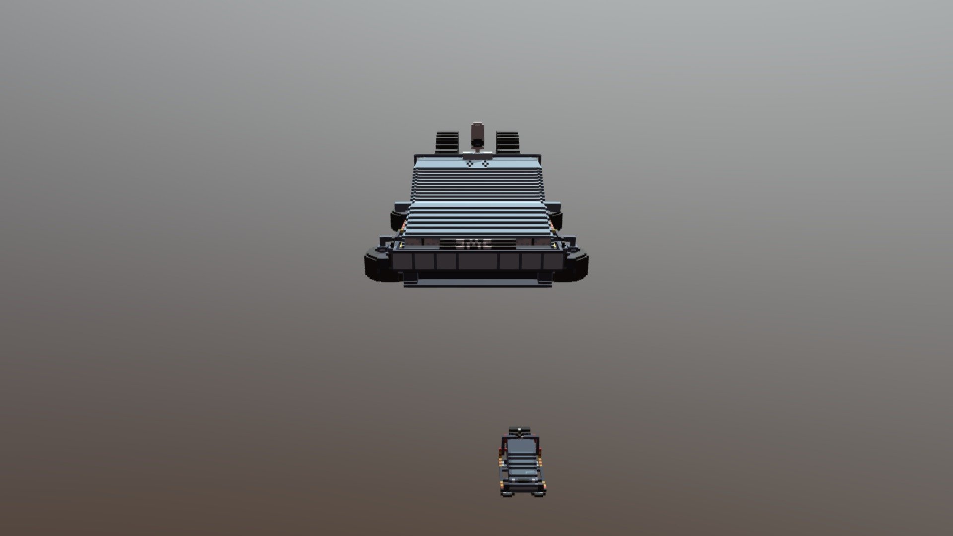 Backt to the Future Delorean - Flying - - 3D model by SNPortfolio ...